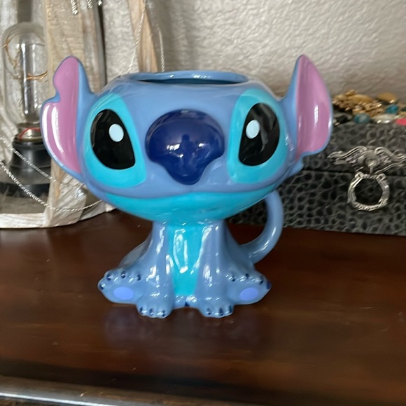 Disney | Kitchen | Disney 3d Stitch Figural Xl Jumbo Mug | Poshmark